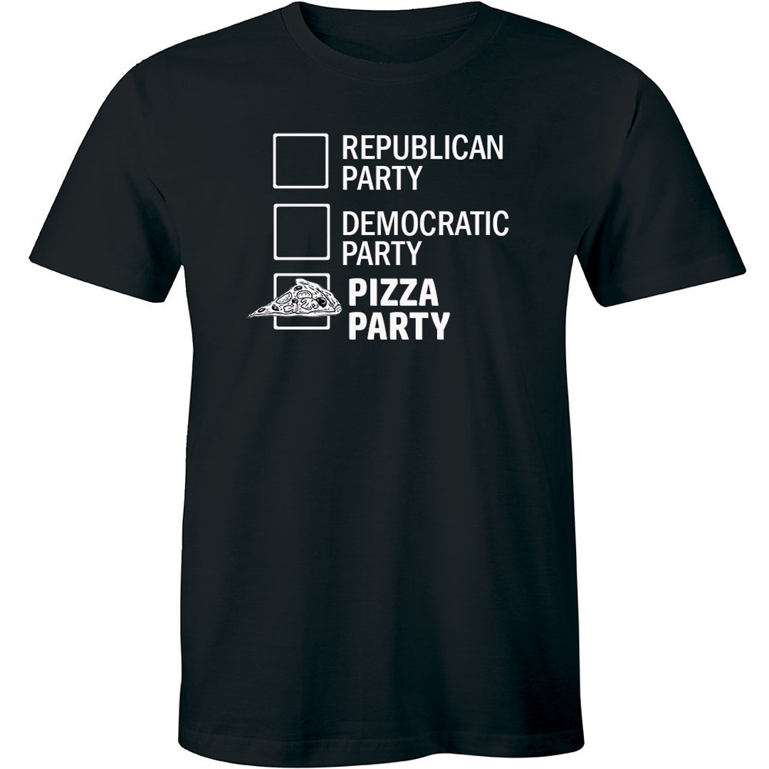 Republican Party Democratic House Pizza Party Funny Voting - Etsy Nederland