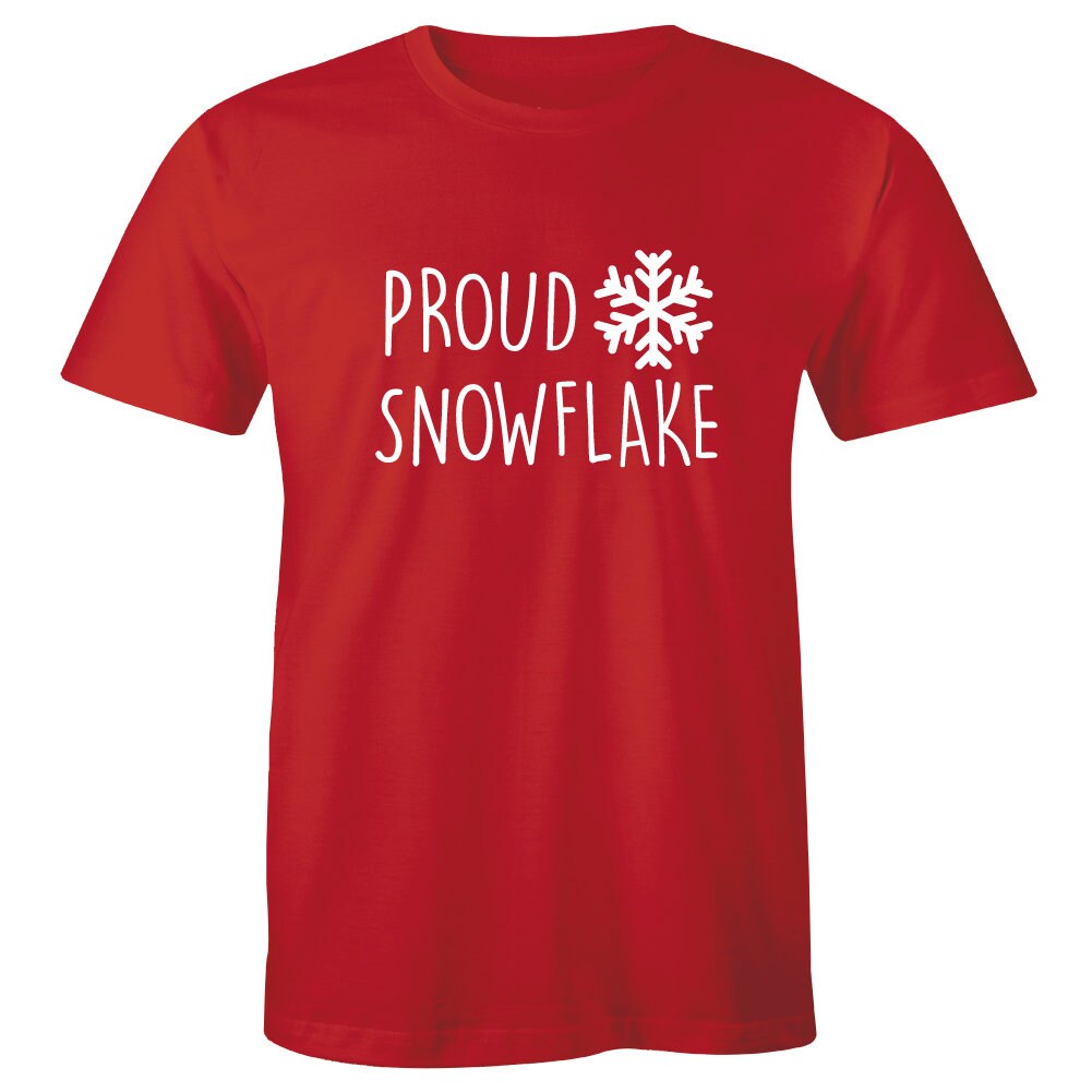 Proud to Be A Snowflake Tee Funny Hipster Generation Offended Men's T ...