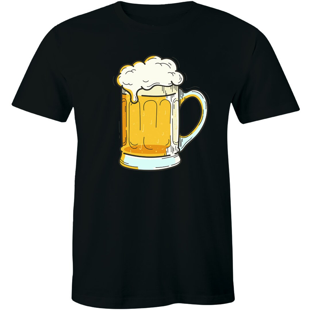 Big Frosty Cold Mug of Beer - Funny Shirt Alcohol Lover Men's T-shirt ...