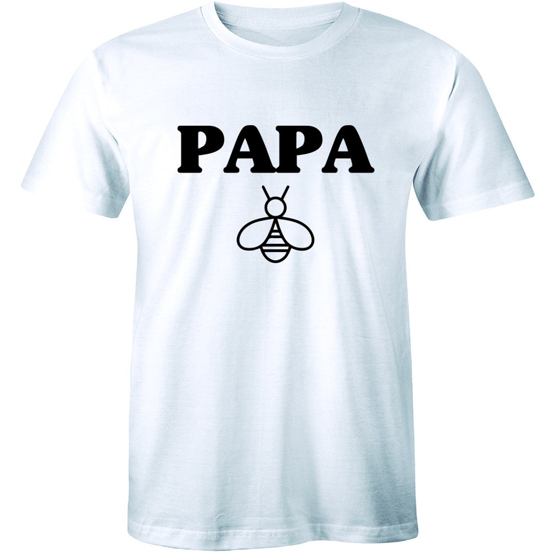 Papa With Bee Shirt - Little Honeybee Father's Day Women's T-shirt Tee ...