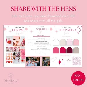 Ultimate Hen Party Planner Kit – 100+ Pages of Worksheets & Tips - Maid ...