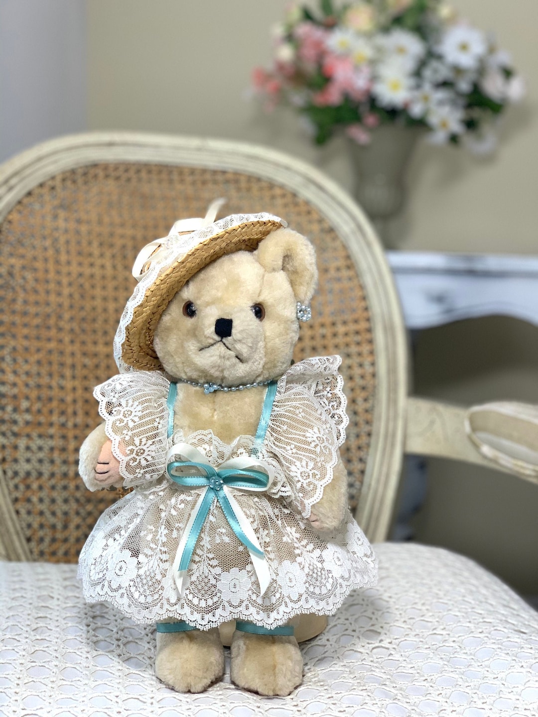 Victorian Vintage Teddy Bear - Articulated Vintage Teddy Bear - Teddy ...
