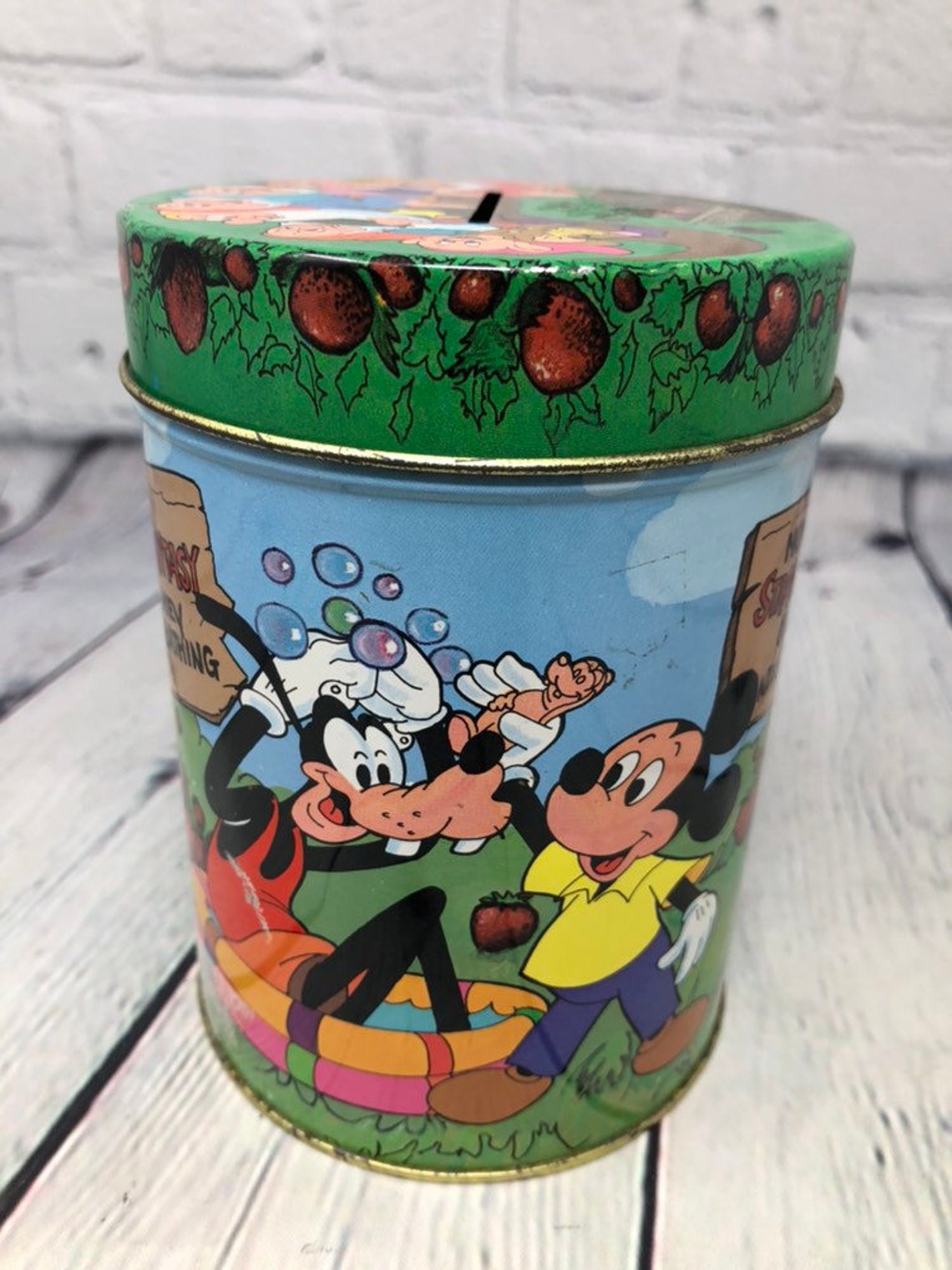 Disney Money Bank Tin - Disney Collection- Disney Piggy Bank - Seven ...
