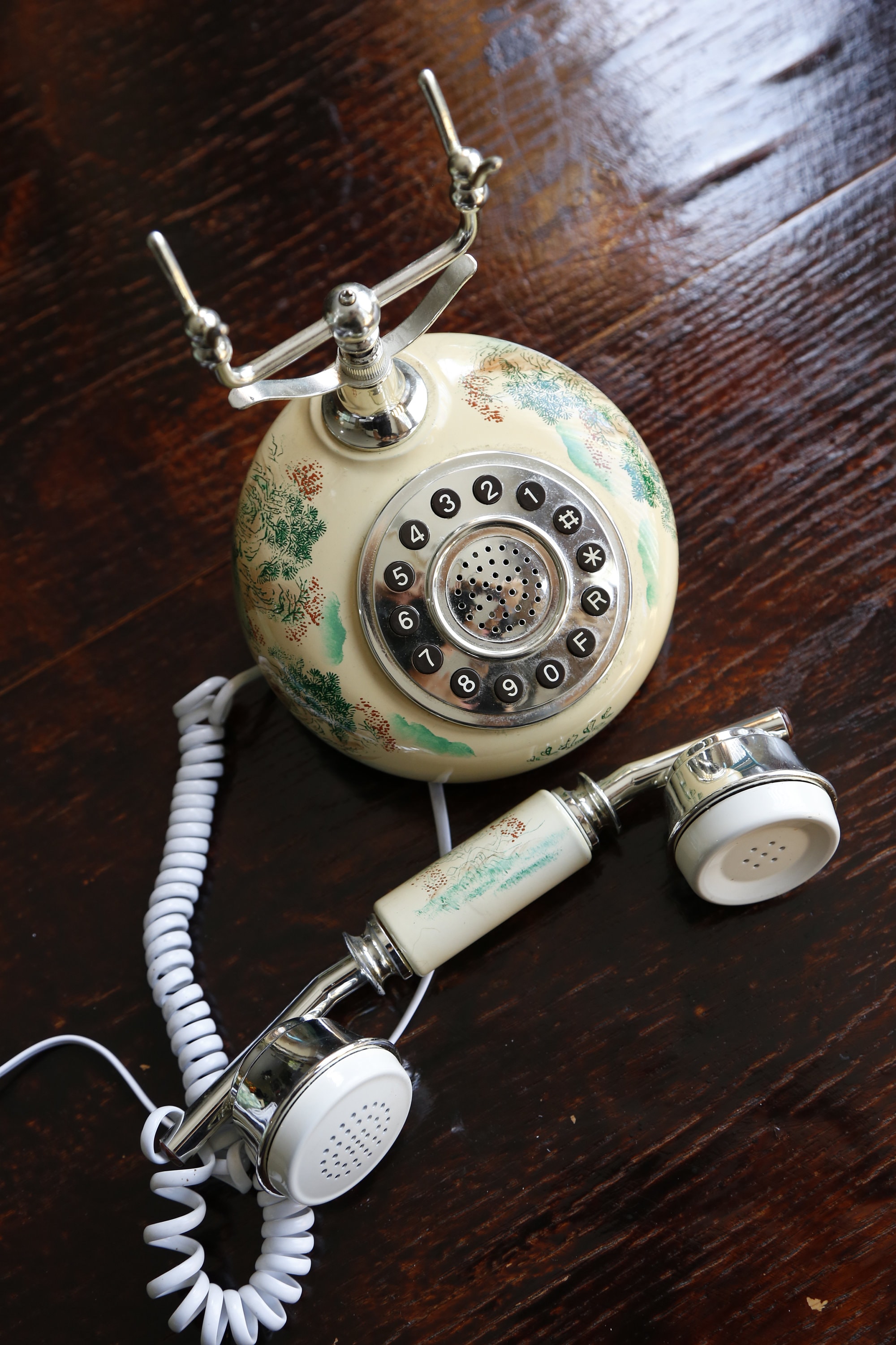 Vintage Telephone Retro Push Button Telephone Victorian | Etsy