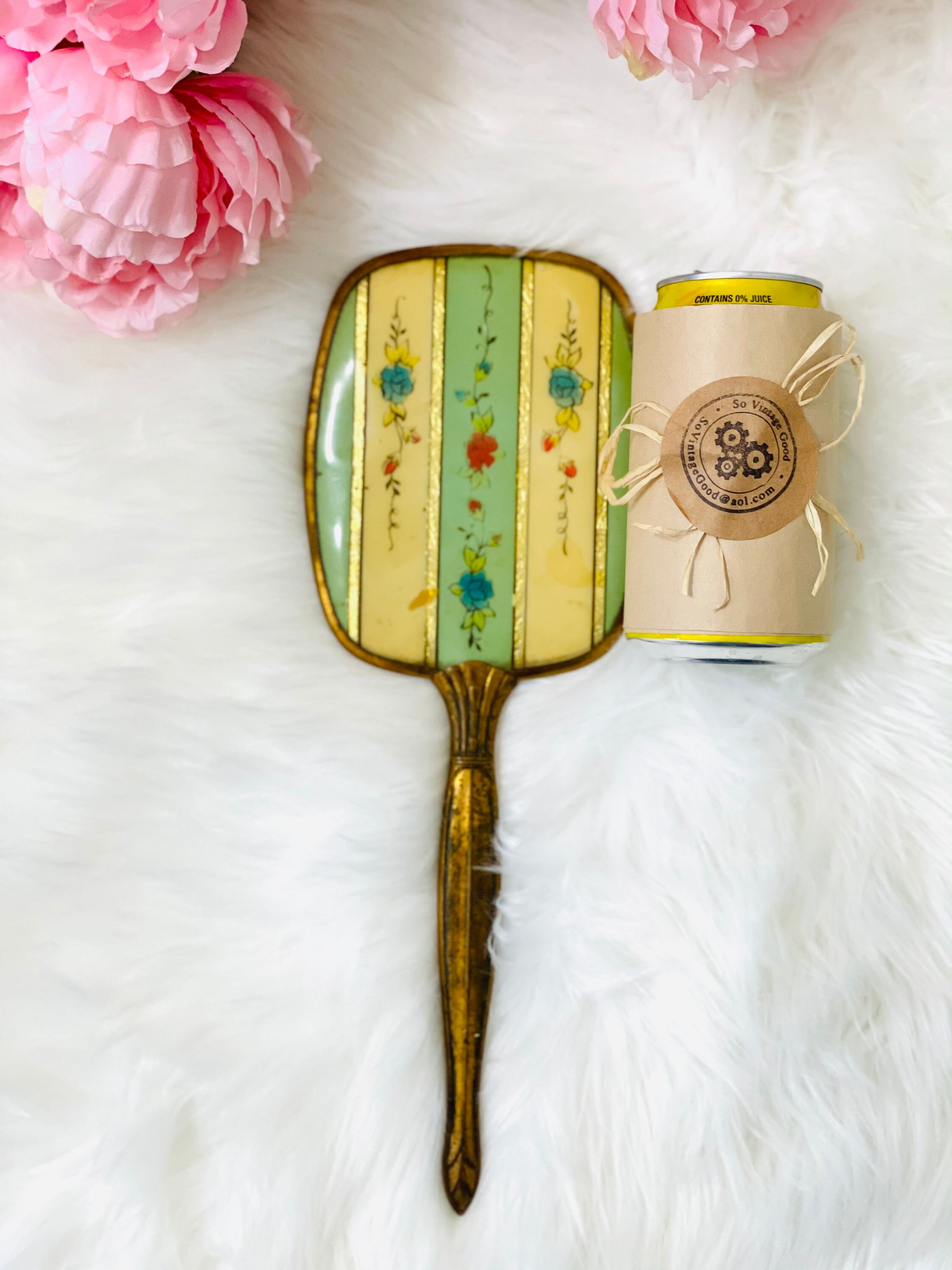 Vintage Hand Mirror Vintage Hand Mirror Vintage Vanity | Etsy