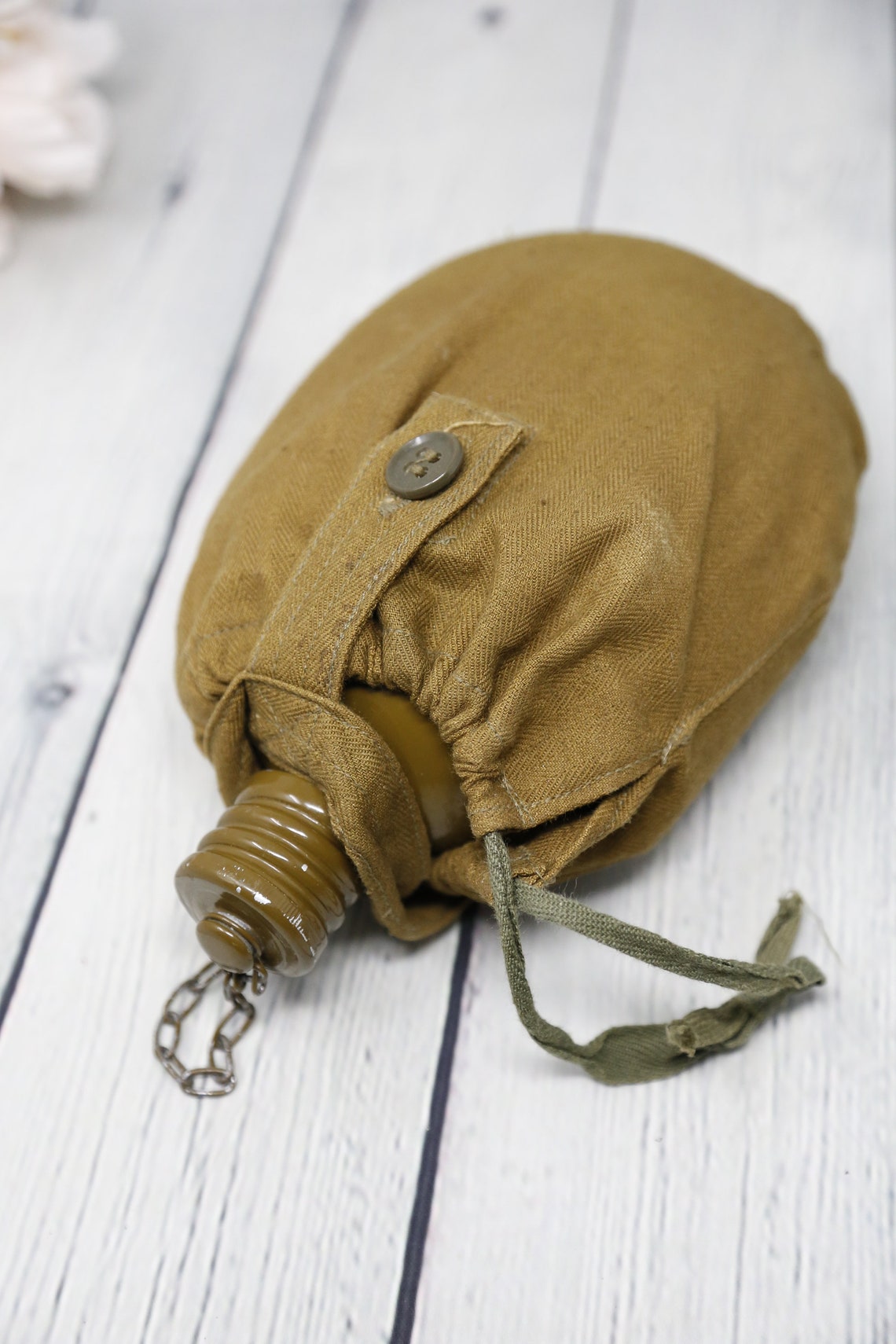 Military Old Water Bottle Vintage Army Water Bottle Army | Etsy