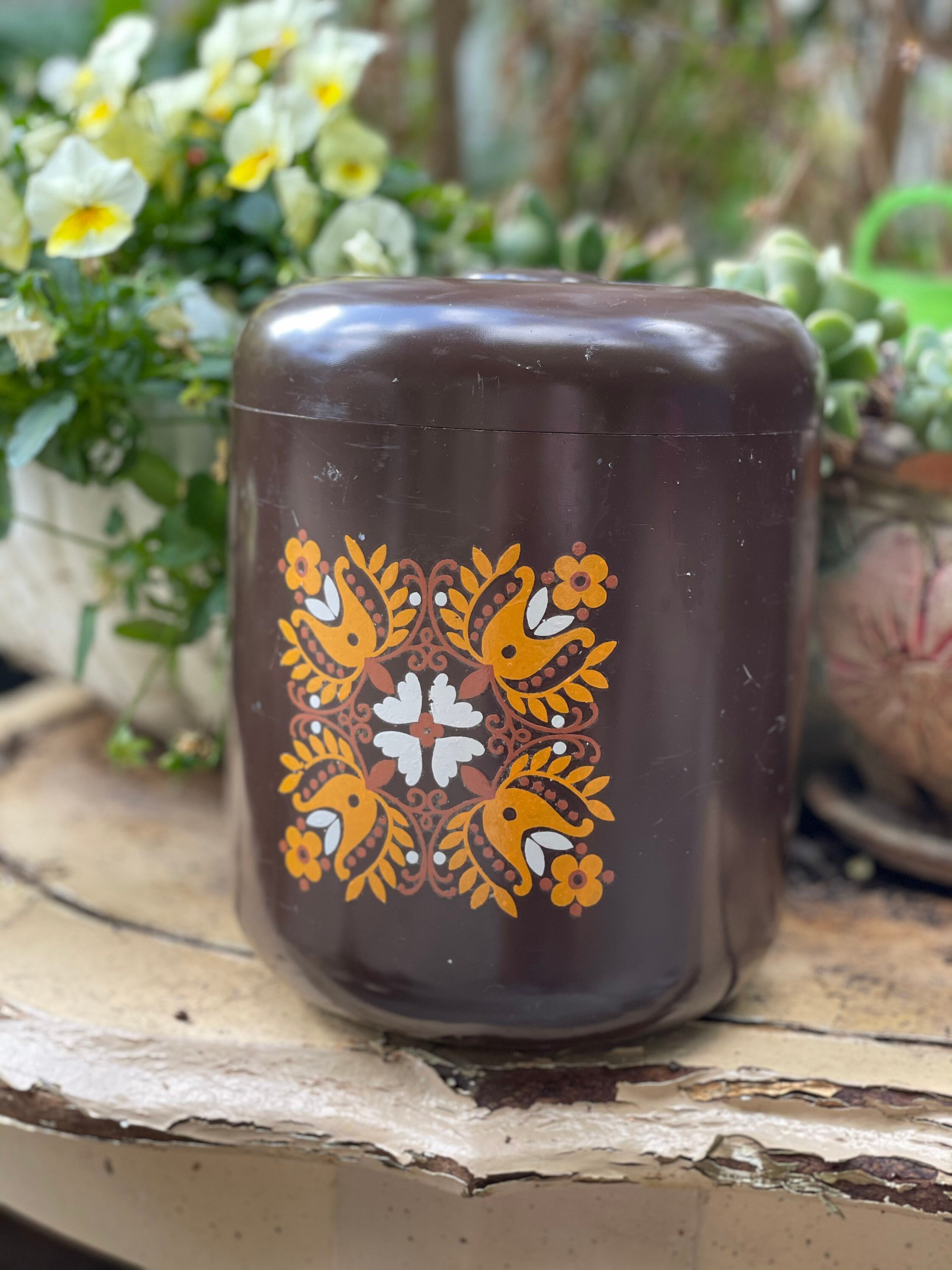 Vintage Nesting Canister Set Trend Pacific Don Dame | Etsy