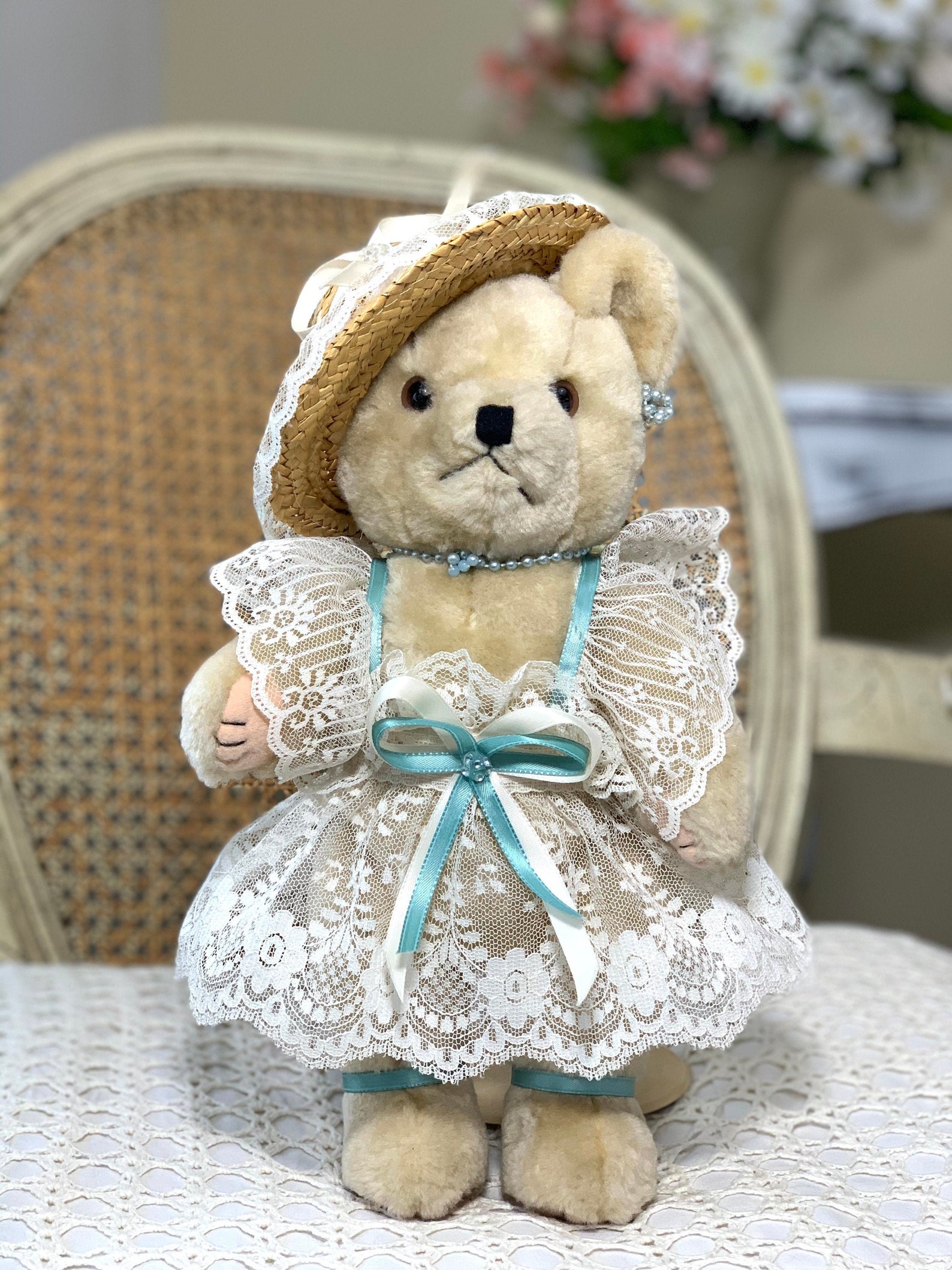 Victorian Vintage Teddy Bear Articulated Vintage Teddy Bear - Etsy