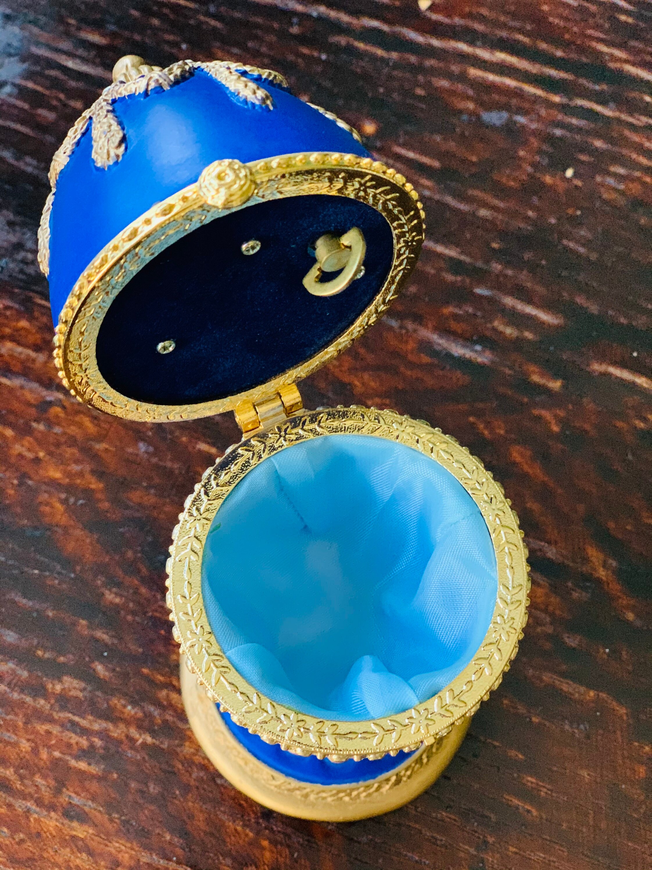 Sankyo Ornate Musical Egg Box Vintage Musical Trinket Egg | Etsy