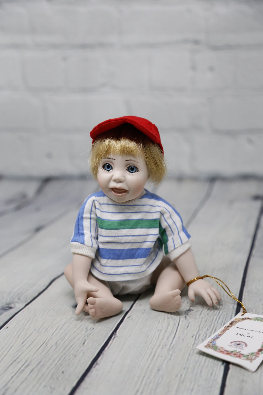 Porcelain Boy Doll - Porcelain Toddler Doll - Vintage Doll ...