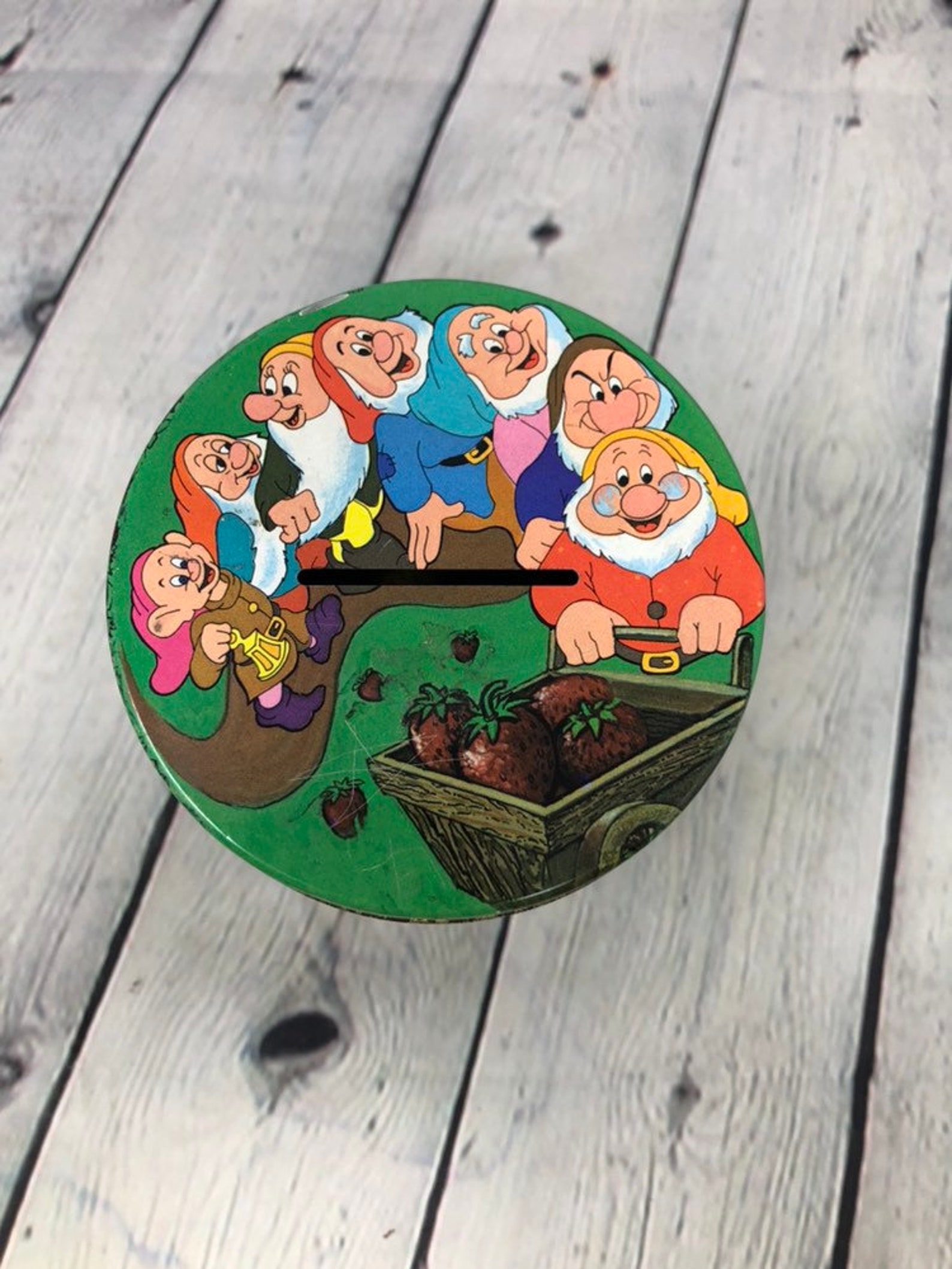 Disney Money Bank Tin - Disney Collection- Disney Piggy Bank - Seven ...