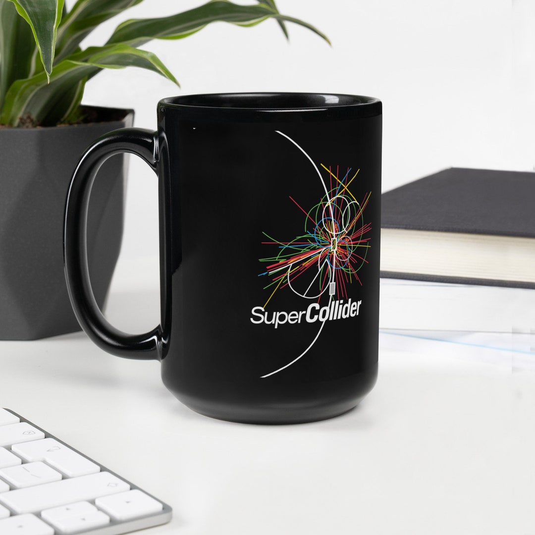 Fermilab Supercollider Vintage Particle Accelerator Mug - CERN Particle ...