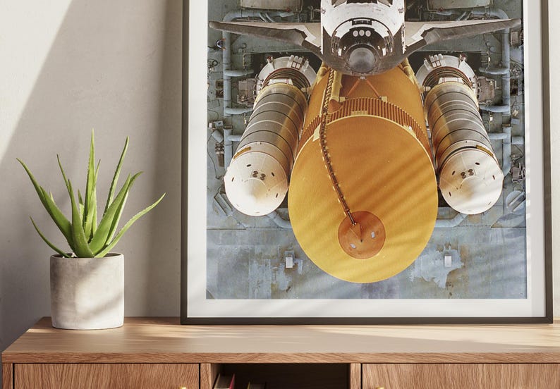 Space Shuttle Atlantis Poster: NASA STS-79 Launch Pad Wall Art - Etsy