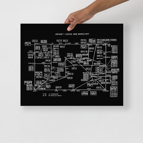 Original Arpanet Map Jeff Moss: "Pictures Of Early Internet Map…"