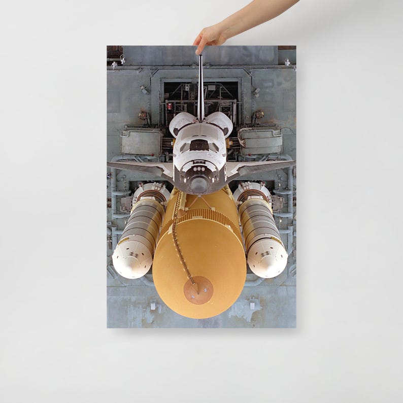 Space Shuttle Atlantis Poster: NASA STS-79 Launch Pad Wall Art - Etsy