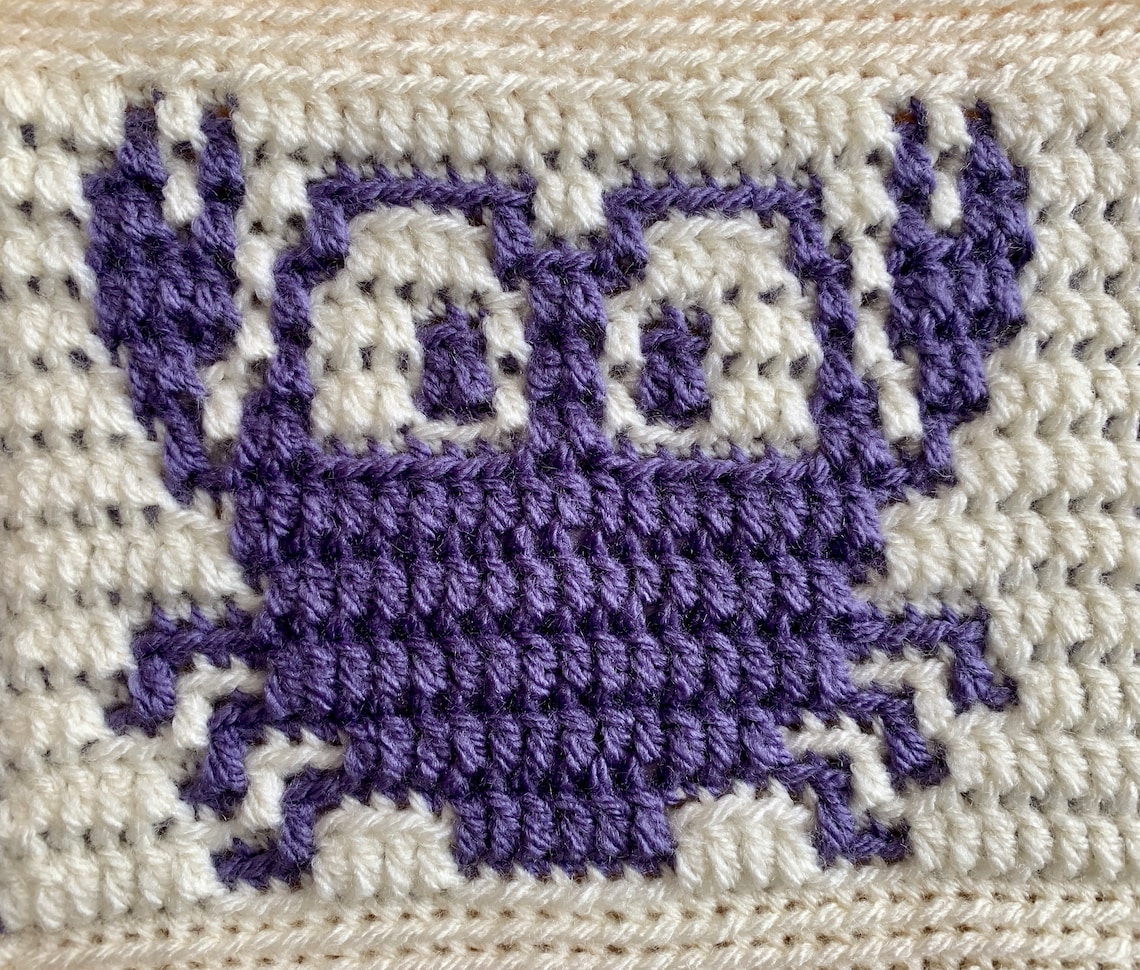 Sea Creatures Mosaic Crochet Patterns Charts Only | Etsy