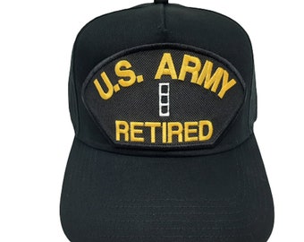 Us Army Cw3 Retired Hat - Etsy