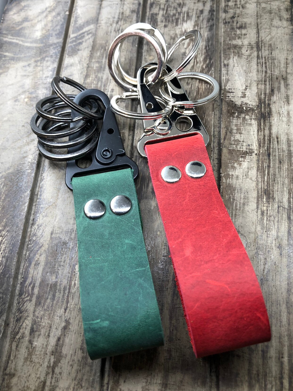 Keychain Carbine With Five Ring. Spring Hook Keychain. - Etsy UK