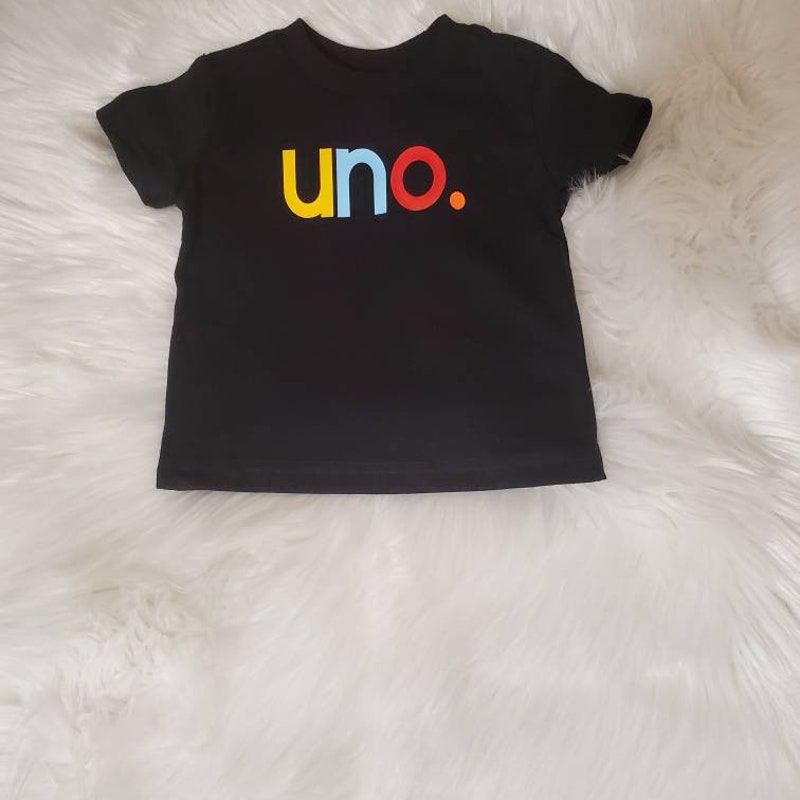 Uno Birthday Shirt - Etsy