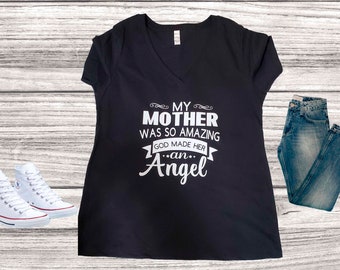 Mom in Heaven Shirt - Etsy