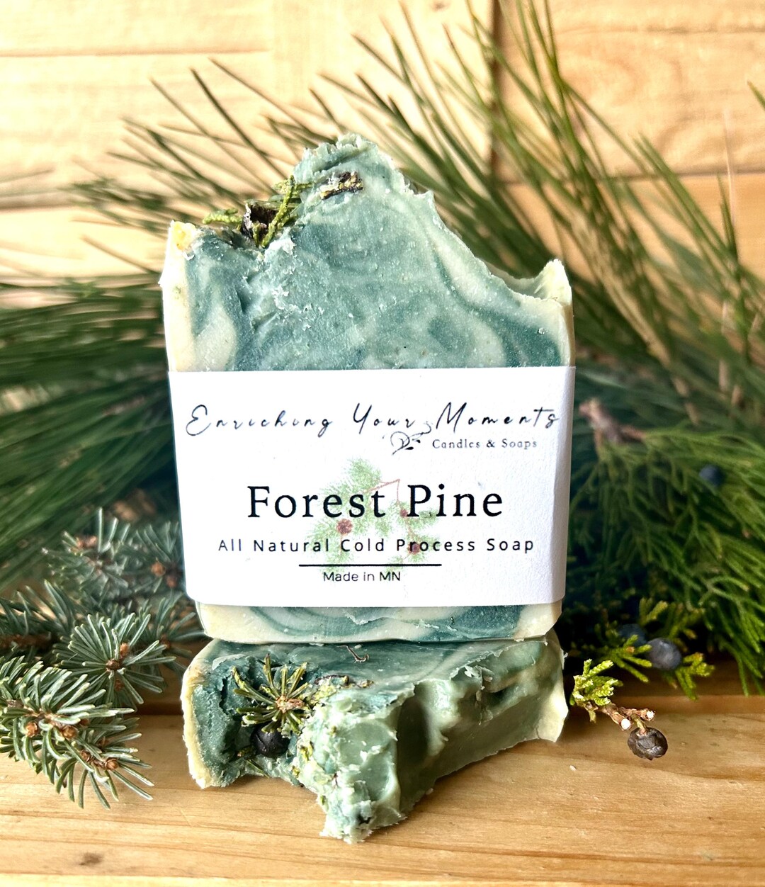 Forest Pine | Scented Handmade Artisan Soap | Natural Soap Bar ...