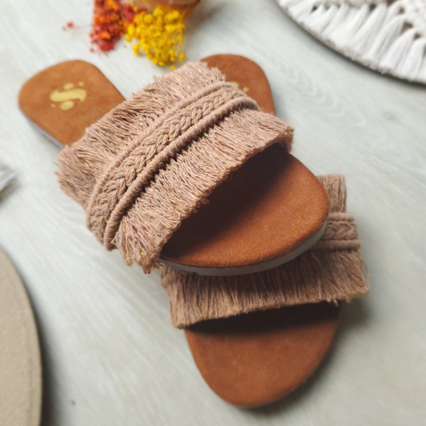 Macrame Sandals - Etsy