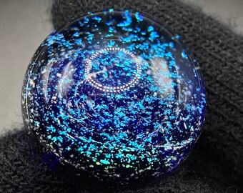 Galaxy Glass Marble - Etsy