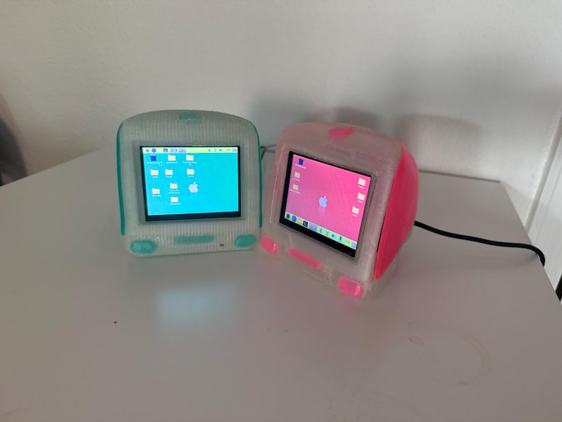 Handmade Mini Imac G3, Touch Mini Computer. Dyn - Etsy