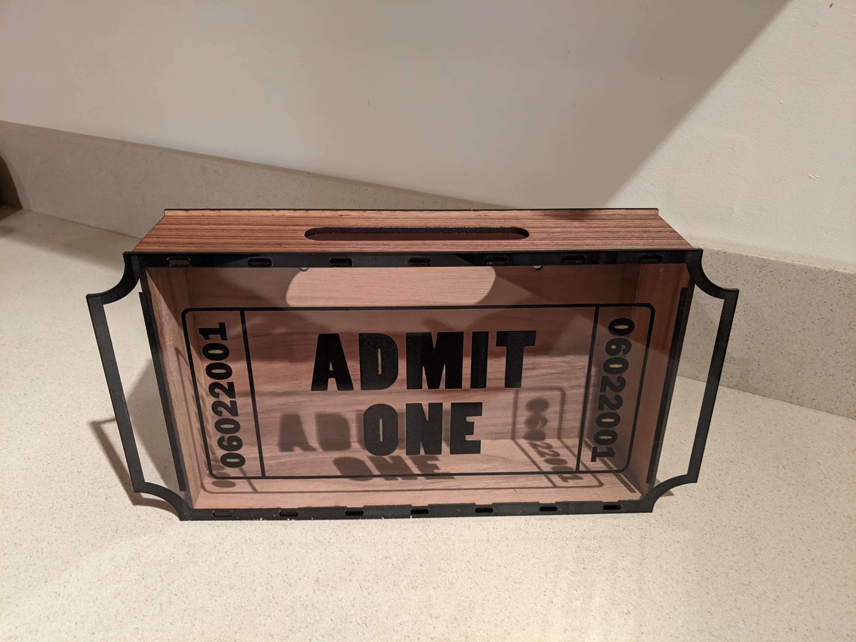 Shadow / Display Box for Movie Concert Theater Event | Etsy