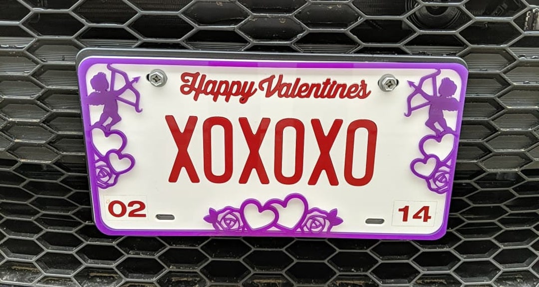Custom Front License Plate - Etsy