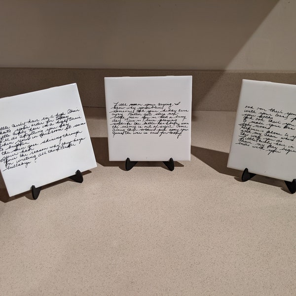 Laser Engraved Tile - Etsy