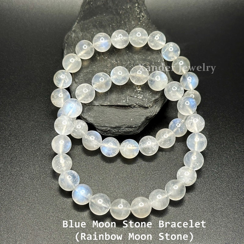 Round Moonstone Beads - Etsy