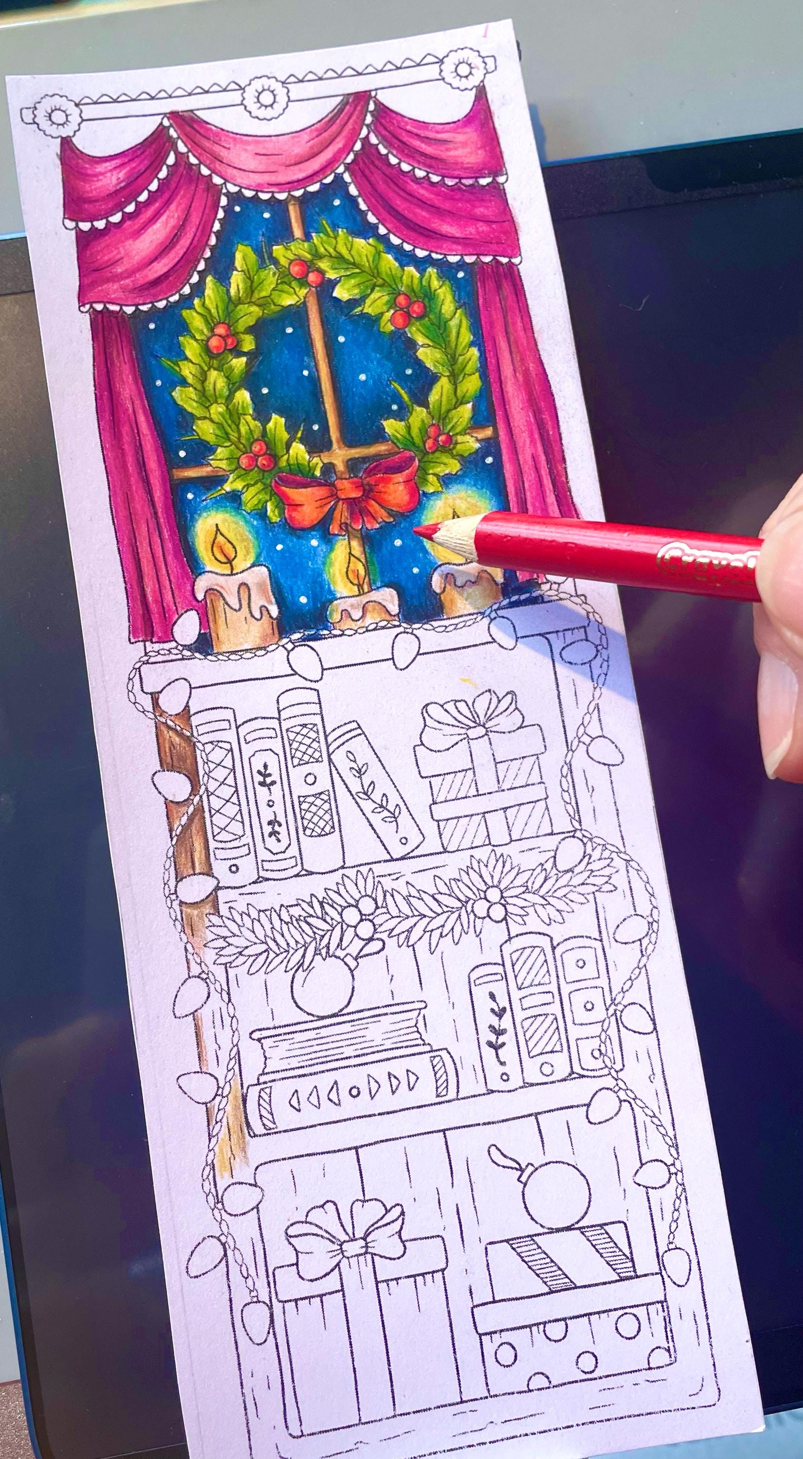 Coloring Bookmarks by Ellie Marks | Grandfather Clocks | Printable ...