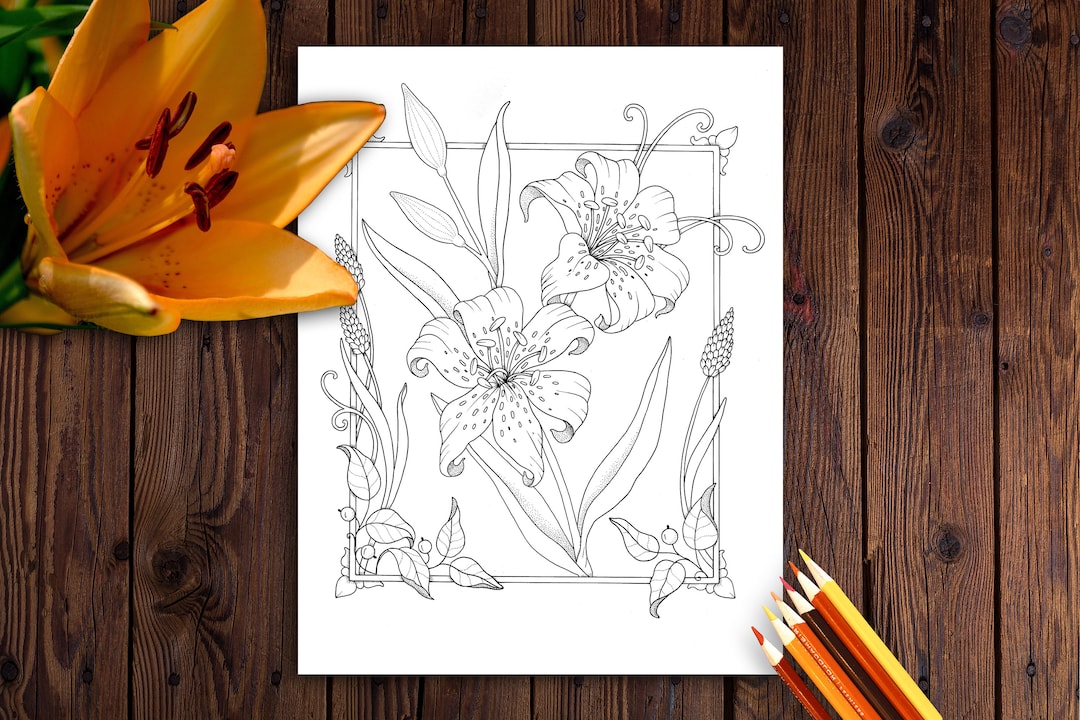Princess Tiger Lily Coloring Pages