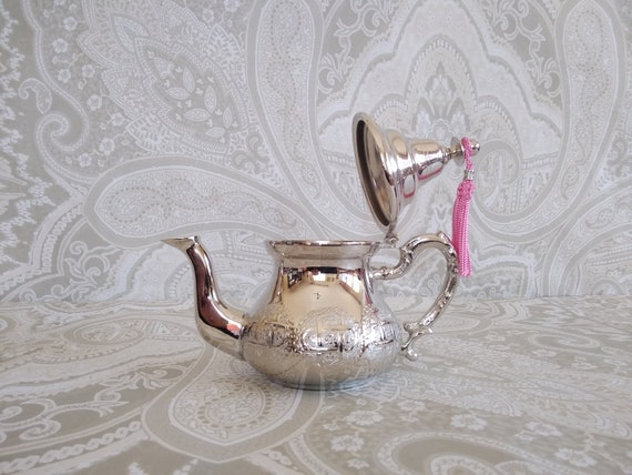 Authentic Small Moroccan Teapot Handmade Serving 320 Ml 3 Tea | Etsy