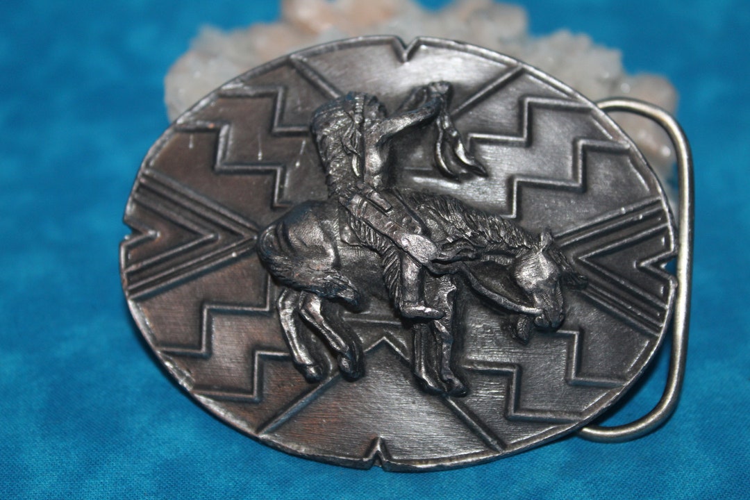 1990 Siskiyou Indian Chief Joseph Belt Buckle - Etsy