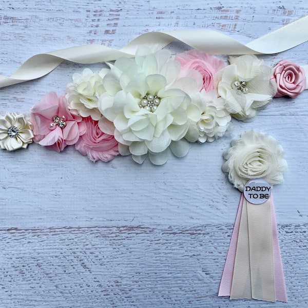 Light Pink Sash - Etsy