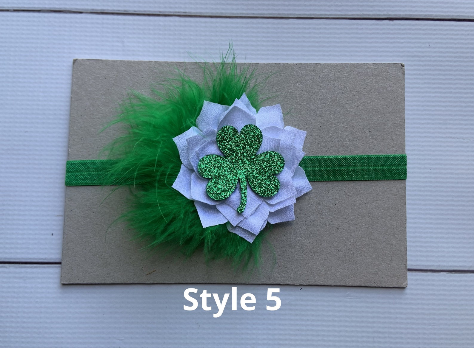 St Patricks Day Headband st Patrick Baby Headband Shamrock - Etsy