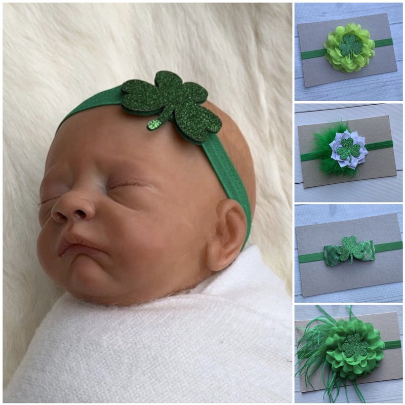 Shamrock Headband - Etsy