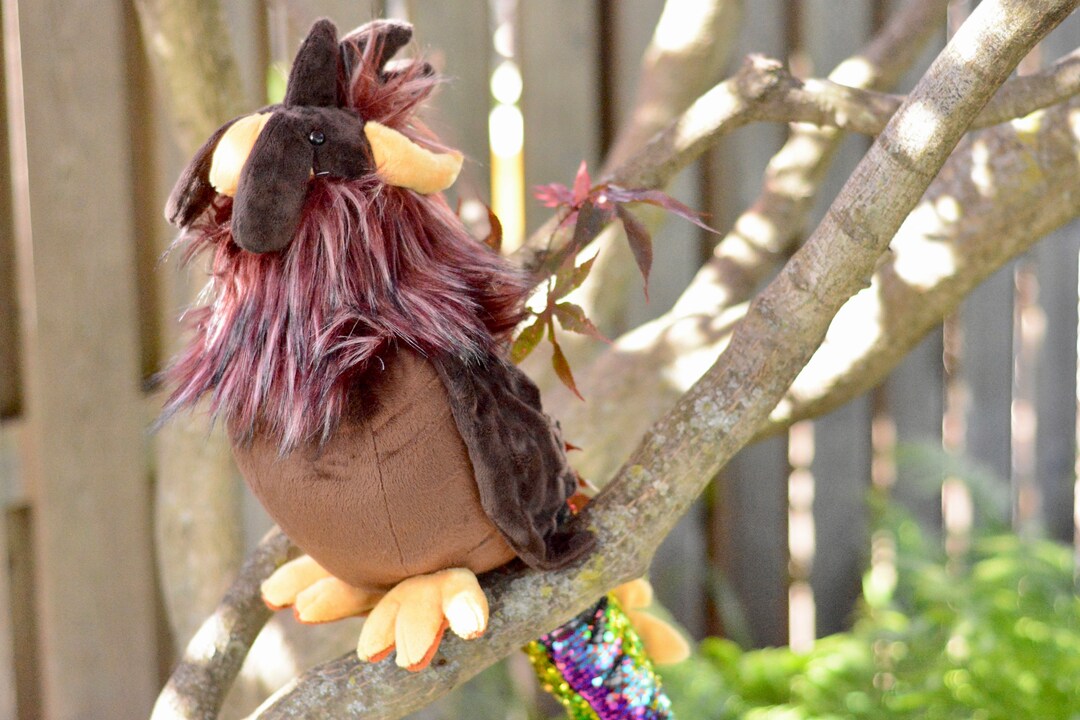 Cockatrice Plush | Dragon Plush | Fantasy Plush | Cottage Core | Cute ...
