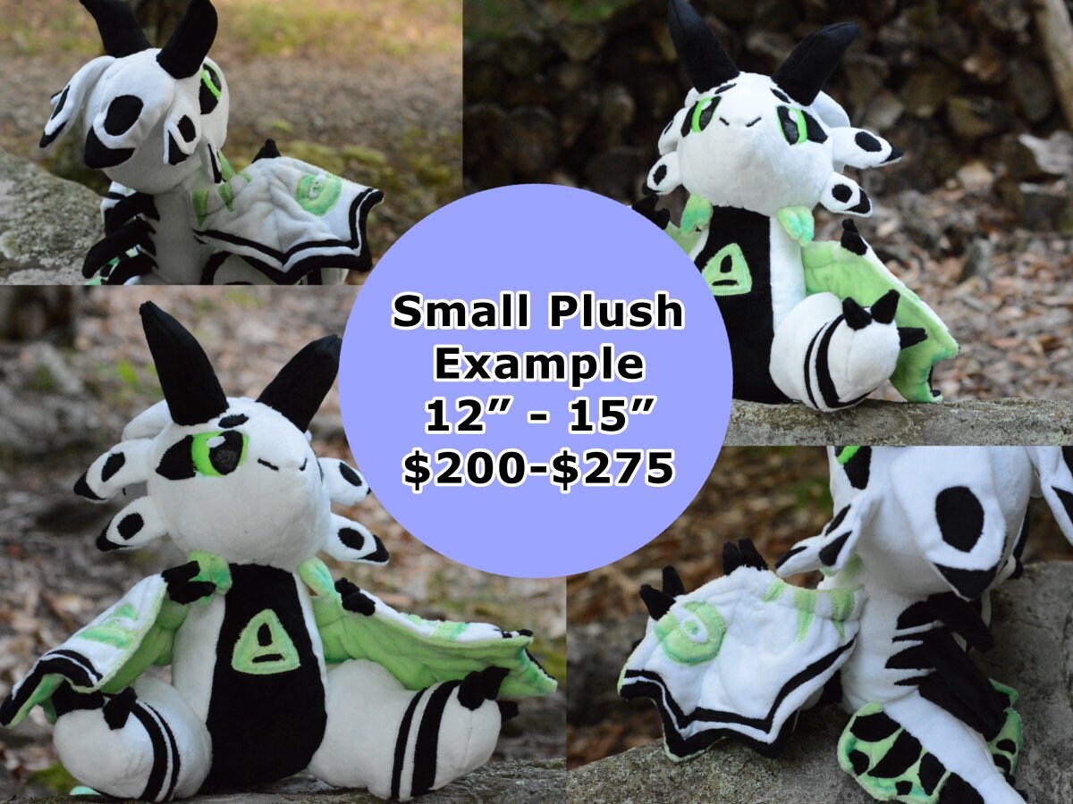 Custom Dragon Plush Cuddly Cute Plush Dragon Plush - Etsy