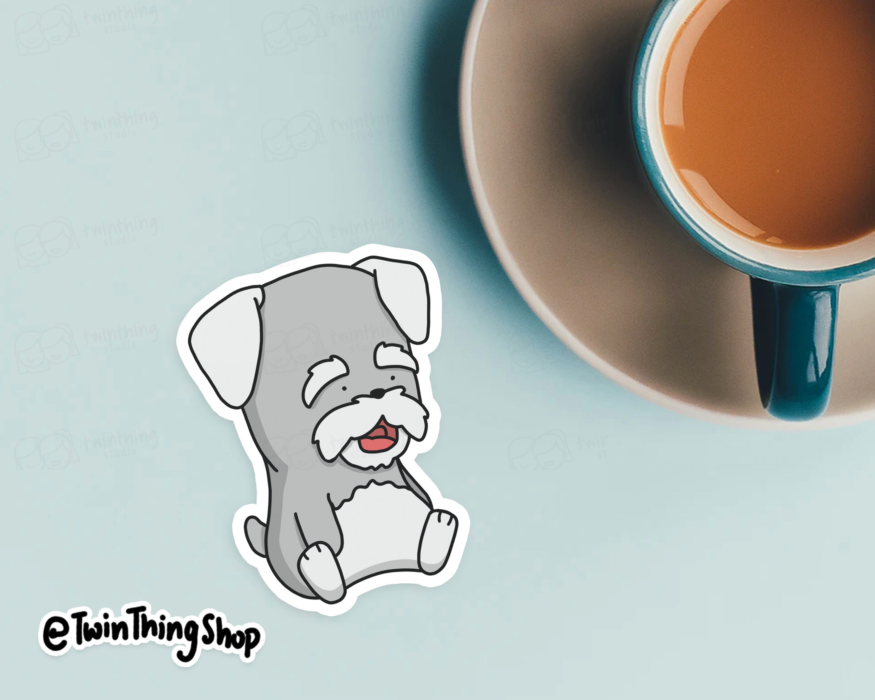 Puppy Dog Stickers Cute Chow Chow Shiba Frenchie - Etsy