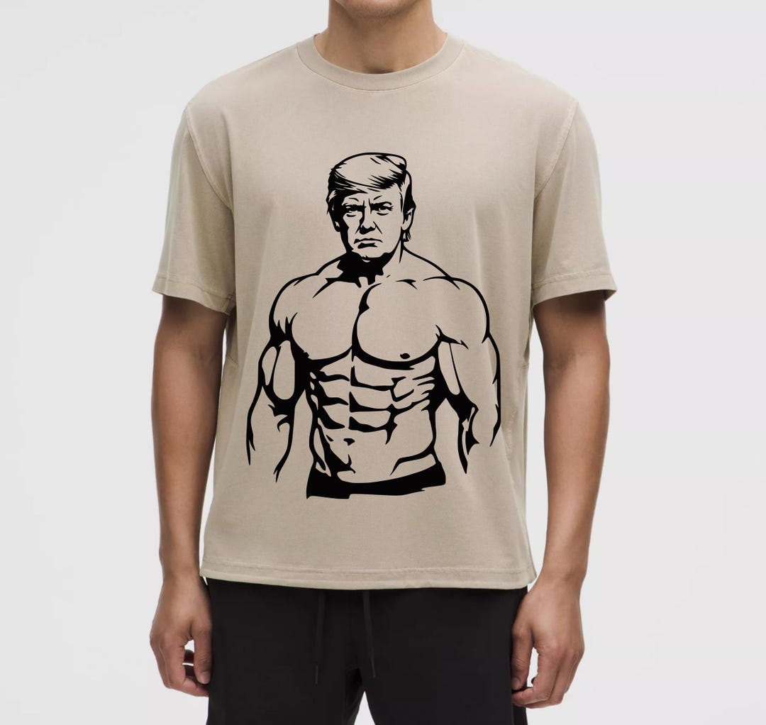 Buff Donald Trump SVG for Cricut and Other Cutting Machines - Etsy