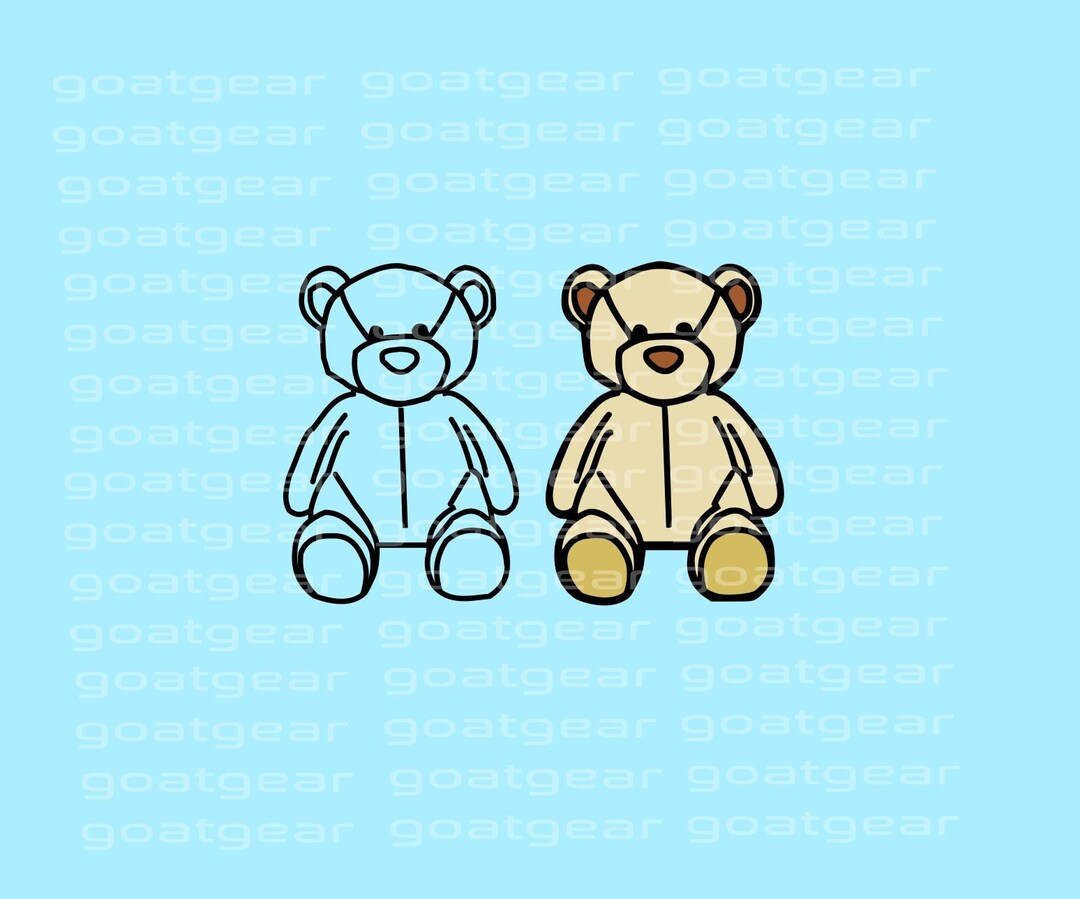 Teddy Bear SVG PNG Cricut Cut File High Quality Instant Download Cut ...