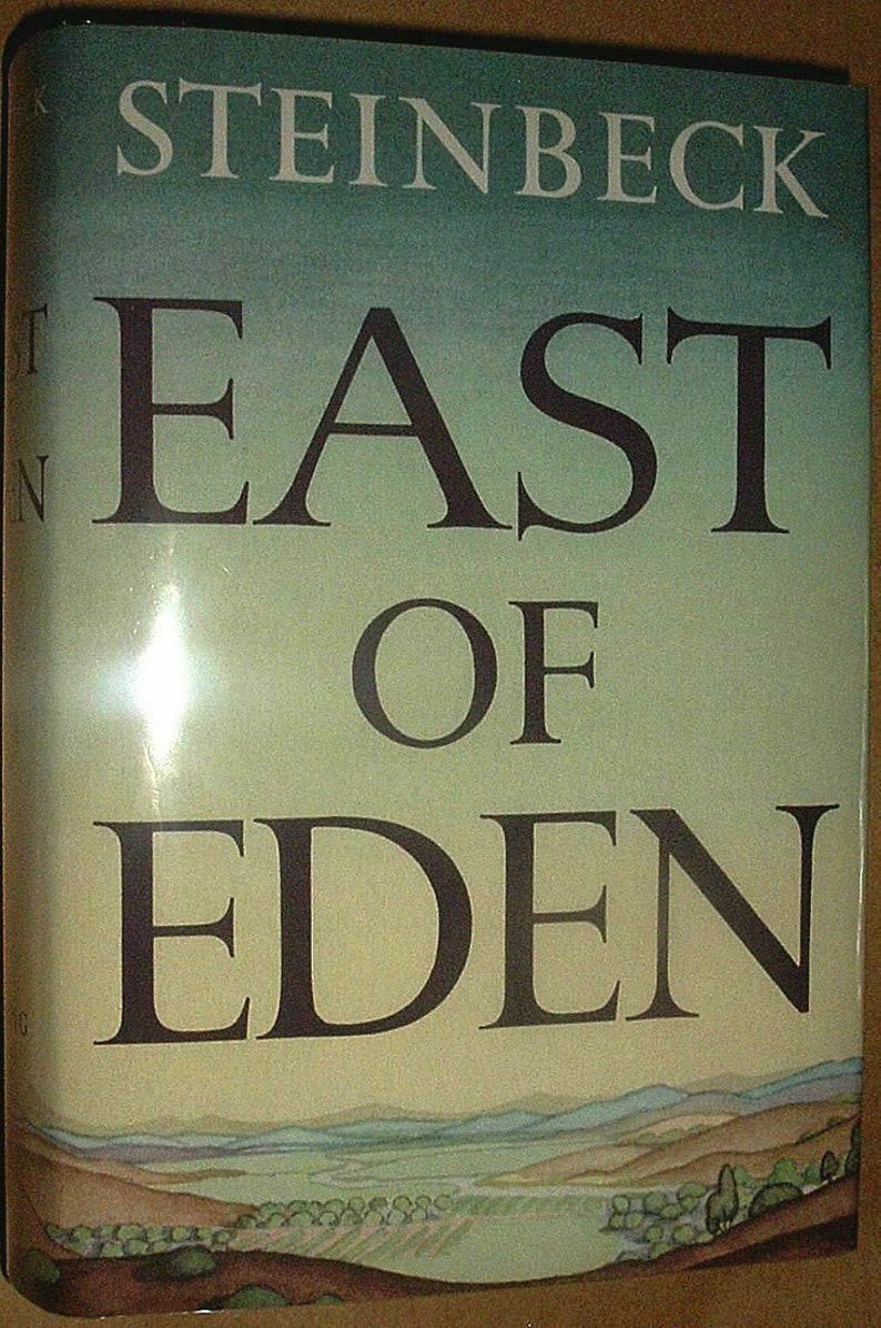 EAST OF EDEN by John Steinbeck Viking Press True 1st Edition | Etsy