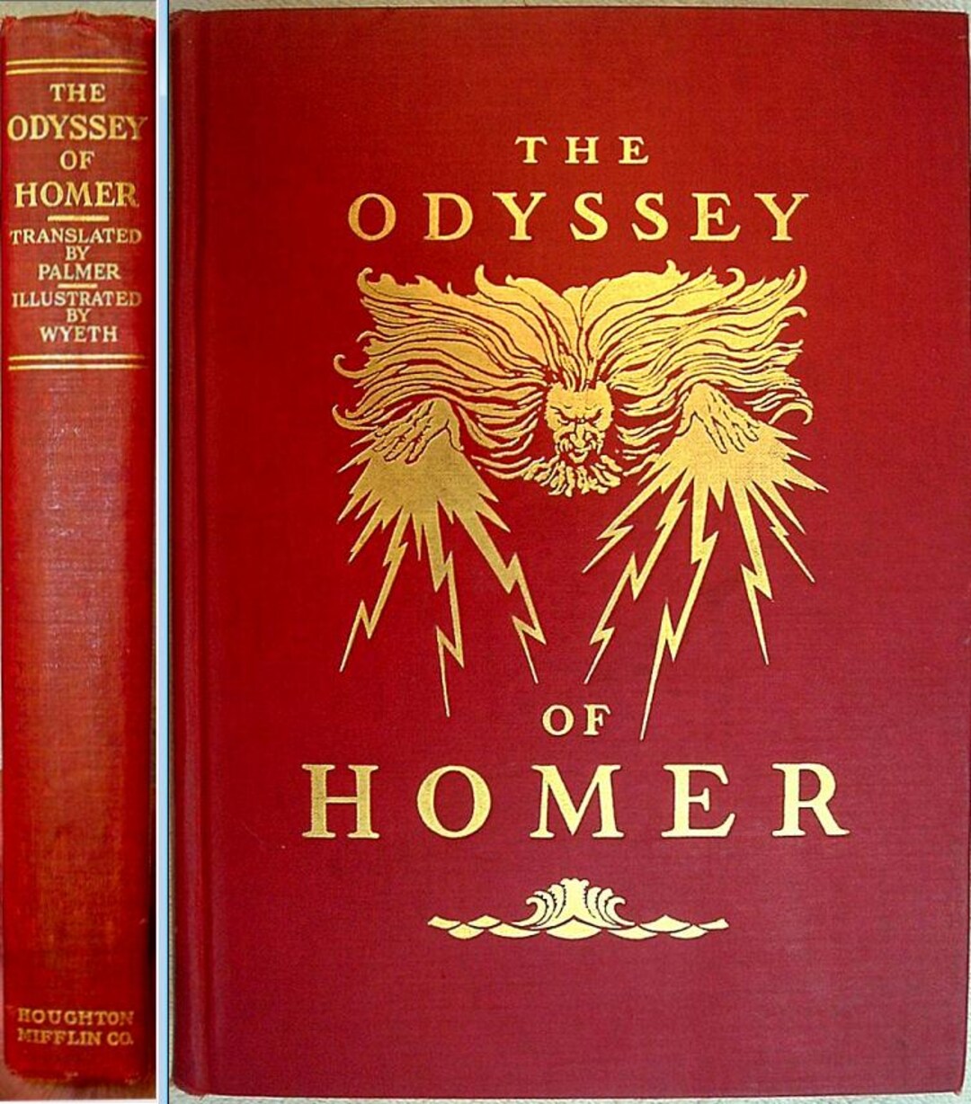 The Odyssey of Homer: 1929 First Edition, N.C. Wyeth Illustrations - Etsy