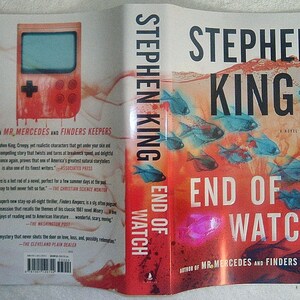 END OF WATCH by Stephen King Scribner Signed First Edition 2016 - Etsy