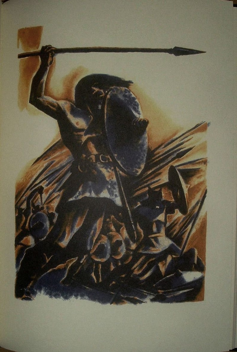BEOWULF Illustrated by Lynd Ward Easton Press as New 2004 - Etsy
