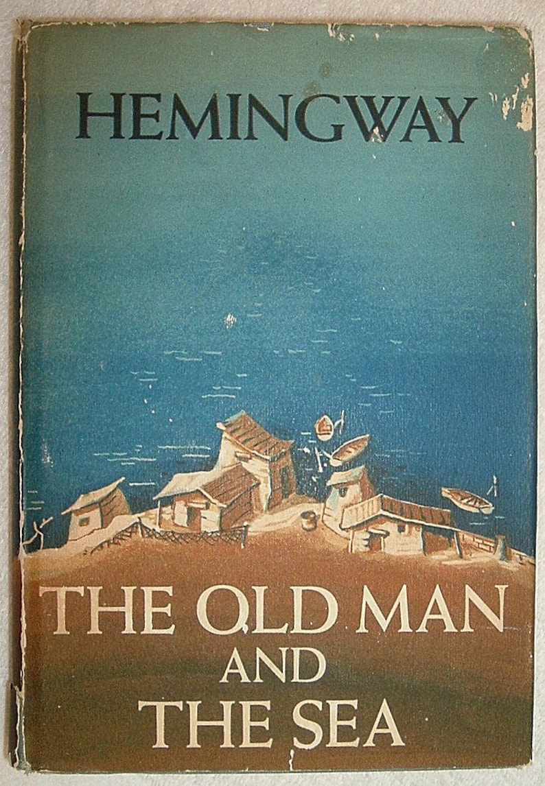 The OLD MAN and the SEA by Ernest Hemingway First Edition 1952 - Etsy