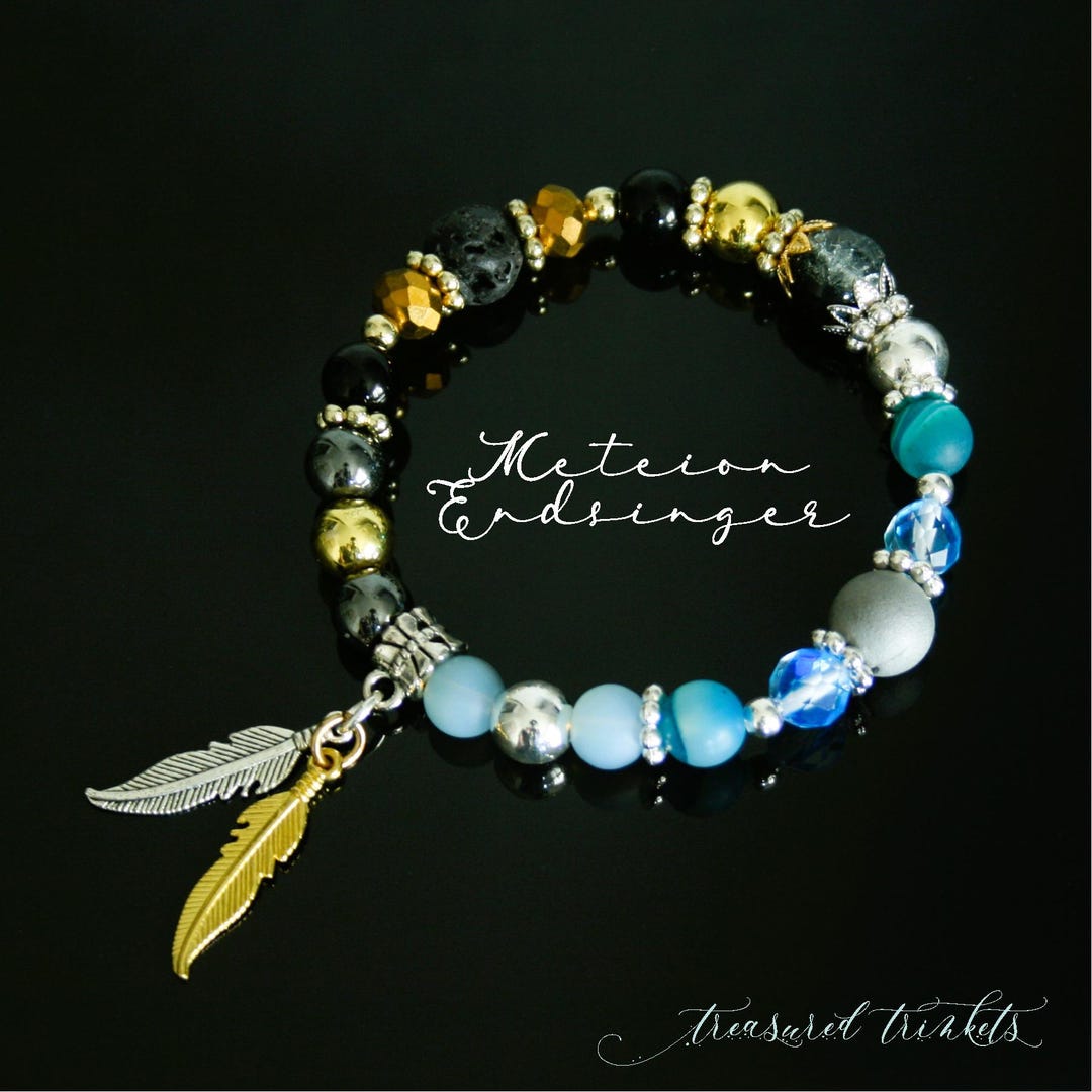 FFXIV Character Inspired Bracelet - Meteion/endsinger - Etsy